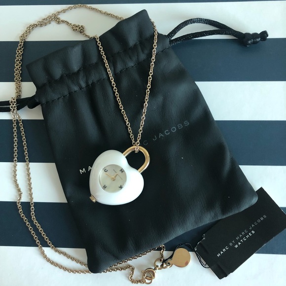 Marc By Marc Jacobs | Accessories | Marc By Marc Jacobs Necklace Watch ...